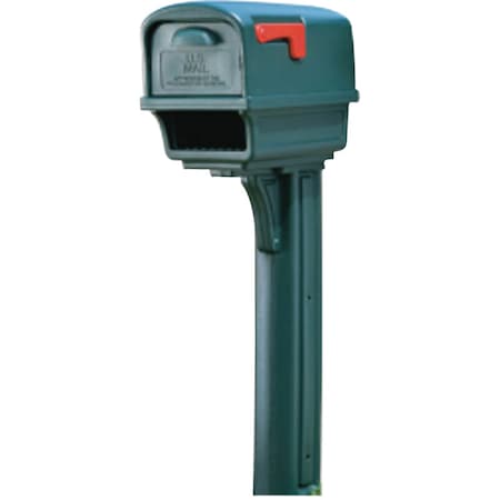 Solar Group Architectural Mailboxes Gentry Classic Plastic Post Mount ...