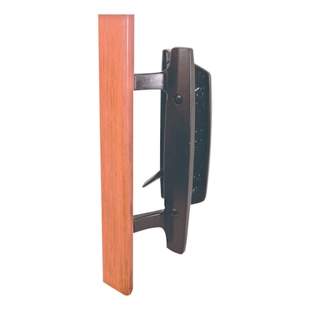 Prime-Line Prime-Line Wood/Brown Metal Outdoor Patio Door Handle Set ...