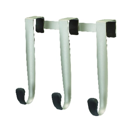 Umbra Schnook 9 in. L Painted Silver Metal Over the Door Hook 5 lb. cap ...