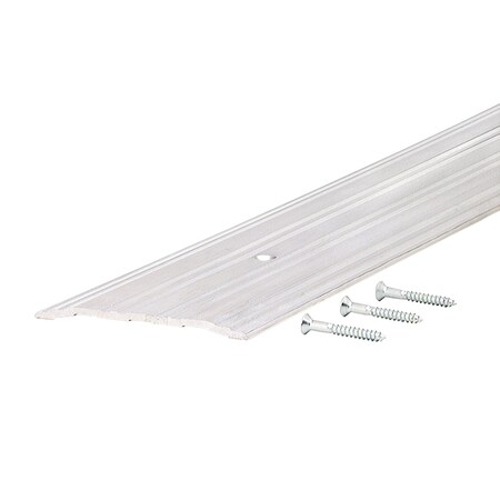 M-D M-D 0.25 H X 5 in. W X 36 in. L Mill Aluminum Fluted Saddle ...