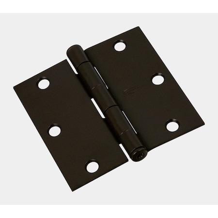 National Hardware National Hardware 3 in. L Oil Rubbed Bronze Door ...