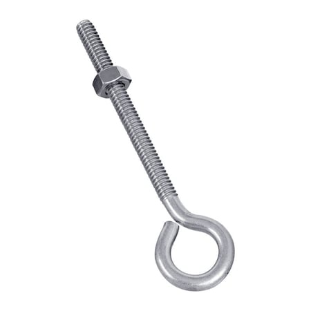 National Hardware 1/4 in. X 4 in. L Stainless Steel Eyebolt Nut ...