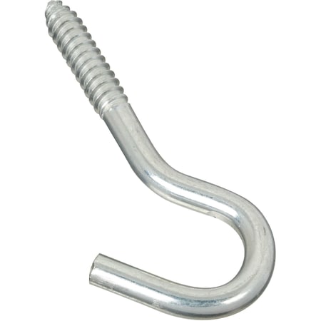National Hardware Zinc-Plated Silver Steel 4-7/8 in. L Screw Hook 150 ...