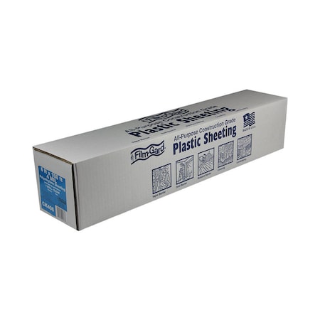 Film-Gard Film-Gard Plastic Sheeting 4 mil X 6 ft. W X 100 ft. L ...