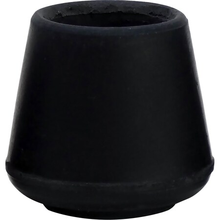 Shepherd Hardware Hardware Rubber Leg Tip Black Round 3/4 in. W 3203 | Zoro