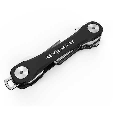 Keysmart Flex KeySmart Flex Stainless Steel Black Multi-Tool Key Holder ...