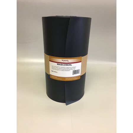 York Wasco Seal 16 in. W X 1800 in. L PVC Flashing Black WASCO2016 | Zoro