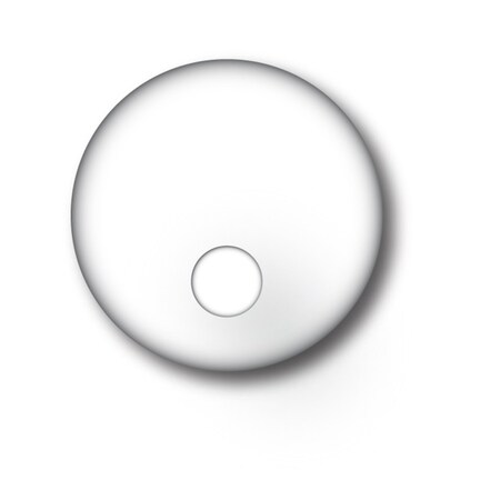 Flint White Round Hanging Hooks 15 lb FHK-P101-DW | Zoro