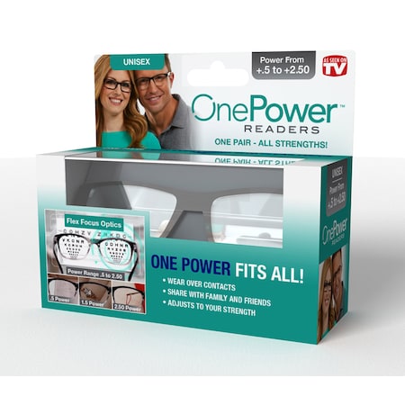 As Seen On Tv OnePower As Seen On TV Black Flex Focus +.50 - 2.50 ...