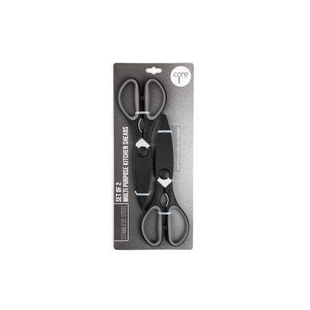 Core Kitchen Core Kitchen Stainless Steel Kitchen Shears 2 pc AC29924 ...