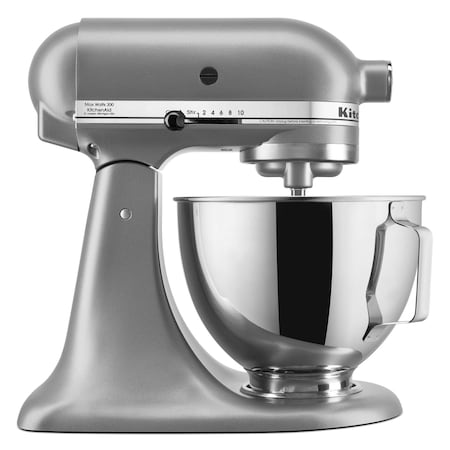 Kitchenaid Silver 4.5 qt 10 speed Stand Mixer KSM97SL | Zoro