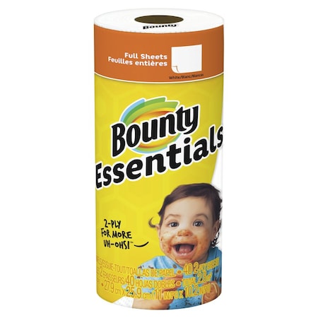 Bounty Bounty Essentials Paper Towels, 2 Ply 74657 | Zoro