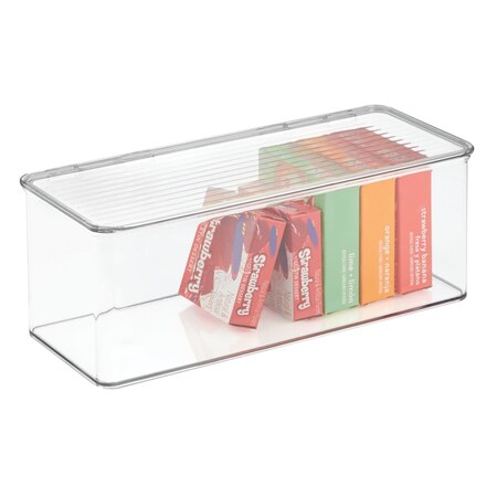 Idesign 5 in. H X 5 in. W X 5.5 in. D Stackable Storage Box 67530 | Zoro