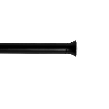 Umbra Umbra Chroma Matte Black Modern Tension Rod 36 in. L X 54 in. L ...