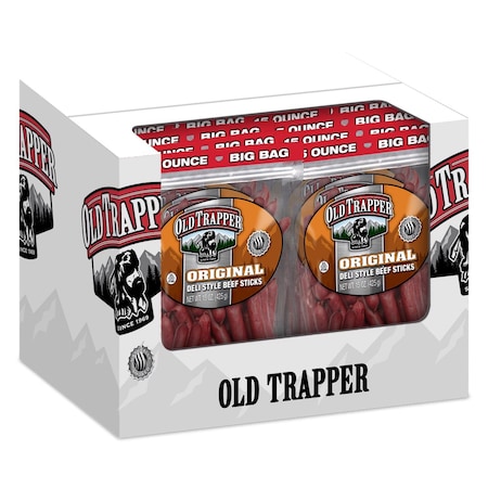 Old Trapper Old Trapper Original Beef Deli Sticks 15 oz Bagged 33115T ...