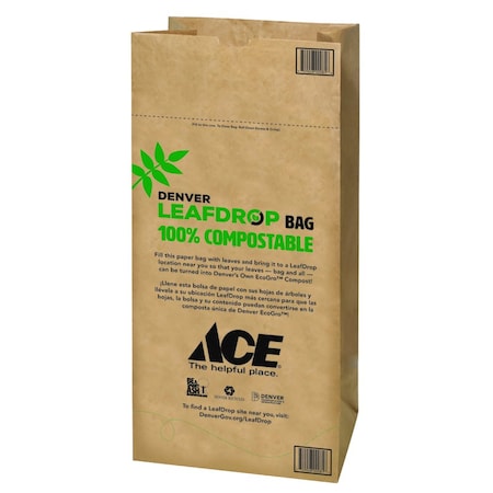Pro Ampac Pro Ampac Ace Denver Leafdrop 30 gal Lawn & Leaf Bags Flat ...