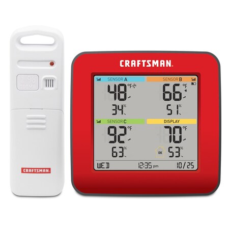 Craftsman Instant Read Digital Multi-Room Monitor CMXWDCR01091 | Zoro