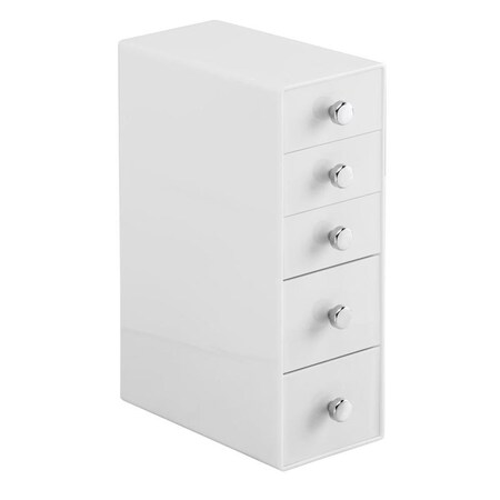Interdesign White Drawer Organizer 10 in. H X 3.5 in. W X 7 in. D ...