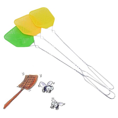 Homeplus+ Home Plus Assorted Plastic Fly Swatter HDFS003 | Zoro