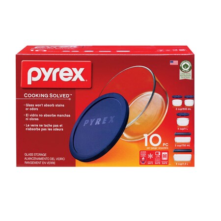Pyrex Pyrex 10 Pc Storage 6021224 | Zoro