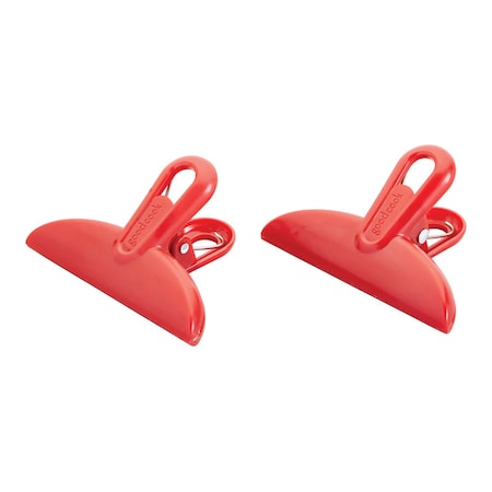 Good Cook Good Cook Red Plastic Mini Bag Clip, PK2 11991 | Zoro