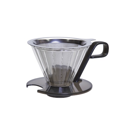 Primula Primula Seneca 1 cups Clear/White Pour-Over Coffee Brewer PPOCD ...