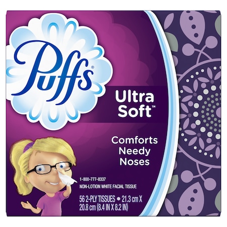 Puffs Puffs 56 ct Facial Tissue 037000350385 | Zoro