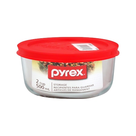 Pyrex Pyrex 2 cups Clear Food Storage Container 1 pk 1069619 | Zoro