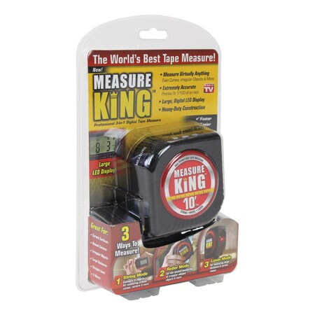 Measure King Tape Measure 3-In-1 Dig MK-MC12/4 | Zoro
