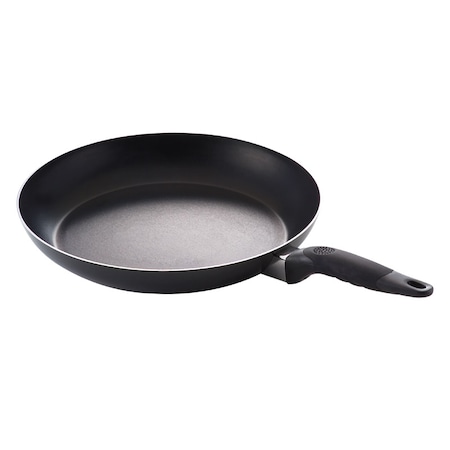 Mirro Mirro Get A Grip Aluminum Saute Pan 12 in. Black A7970784 | Zoro