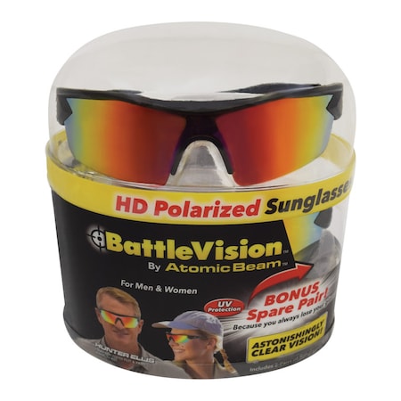 Battle Vision Atomic Beam Battle Vision Hi-Tech HD Polarized Sunglasses ...