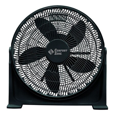 Comfort Zone KOOL MACHINE FAN 20"" BLK CZ700T | Zoro