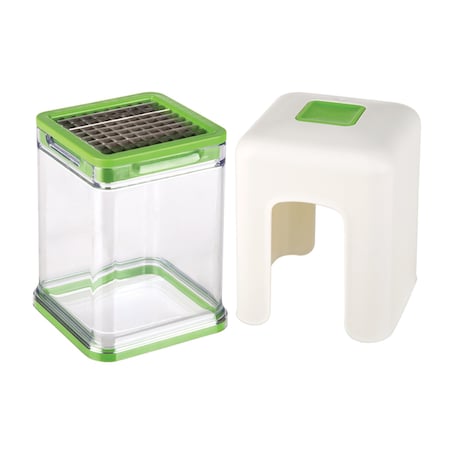 Progressive Progressive Prepworks Green/White Plastic Food Chopper GPC ...