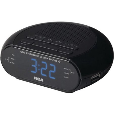 Rca Usb Chargng Clock Radio RC207Z | Zoro