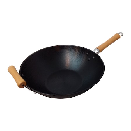 Joyce Chen WOK BLK STEEL N/S 14"" J21-9977 | Zoro