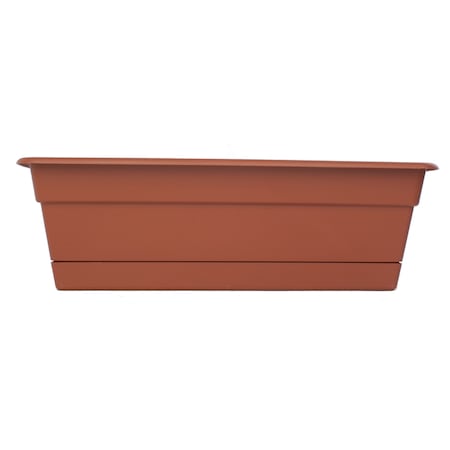 Dura Cotta Flower Box Bloem Dura Cotta 30-Inch Window Box Planter ...