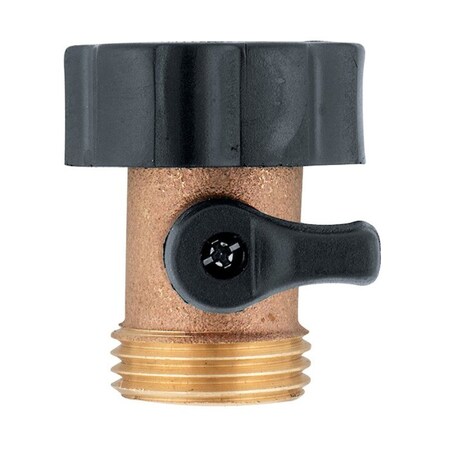 Orbit Orbit Brass Threaded Female/Male Shut-off Coupling 58270N | Zoro