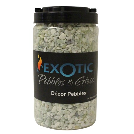 Exotic Pebbles & Aggregates Jade Deco Pebbles 5 lb BPJS-464J | Zoro