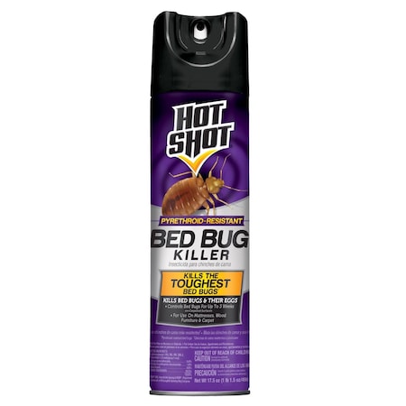 Hot Shot Hot Shot Bed Bug Killer Aerosol 17.5 oz HG-96728 | Zoro