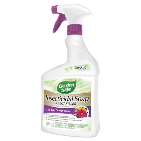 Garden Safe Garden Safe Organic Insect Killing Soap Spray 32 oz HG ...