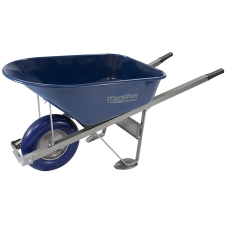 Marathon Industries Steel Wheelbarrow 6 ft│ 70002 | Zoro