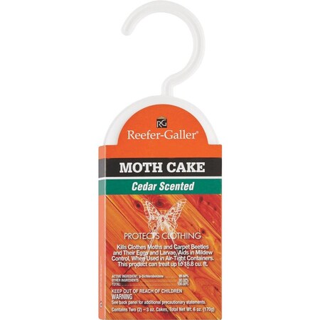 Reefer-Galler MOTH CAKE CEDAR 3OZ 1214.6 | Zoro