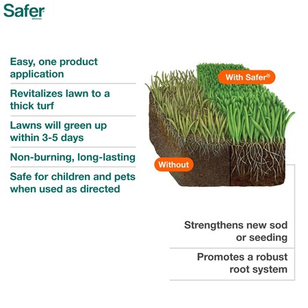 Safer Brand Safer Brand Lawn Restore All-Purpose Lawn Fertilizer For ...