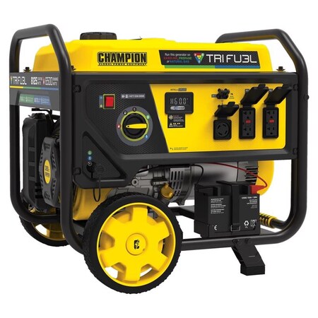 Champion 6000 W Gasoline Portable Generator 201169 | Zoro