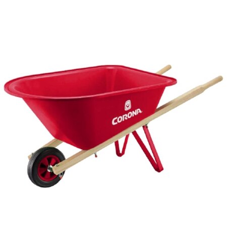 Corona Tools Corona Children's Poly Wheelbarrow 1.25 cu ft KD 1002 | Zoro