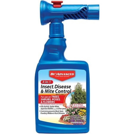 Bioadvanced BioAdvanced 3-in-1, Non-Neonic, Ready-to-Spray Insect ...