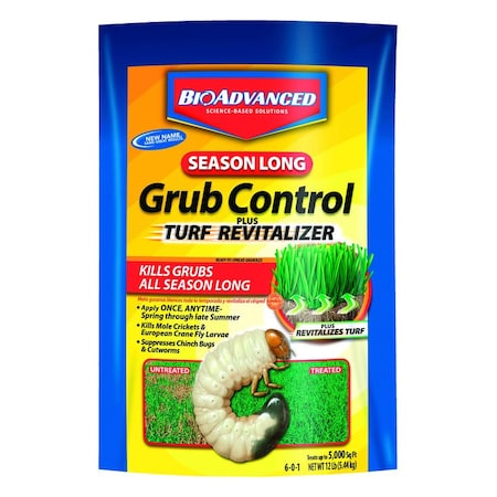 Bayer BioAdvanced Season Long Grub Control Plus Turf Revitalizer ...