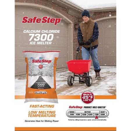 Safe Step Safe Step 7300 Calcium Chloride Pellet Ice Melt 50 lb 2317255 ...