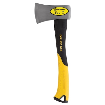 Collins Axe Collins 1.25 lb Camp Axe Fiberglass Handle HC-1-1/4FDX-C | Zoro