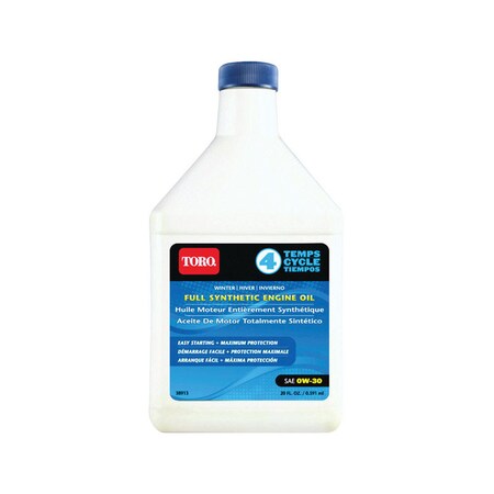 Toro Oil 4Cycle 0W30 20Oztoro 38913 | Zoro
